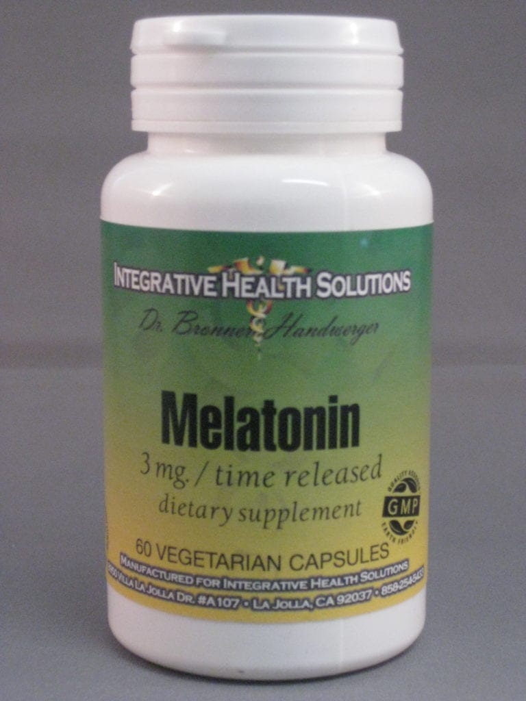 Melatonin CR 90 Vegetarian Capsules - Integrative Health Solutions | Dr ...