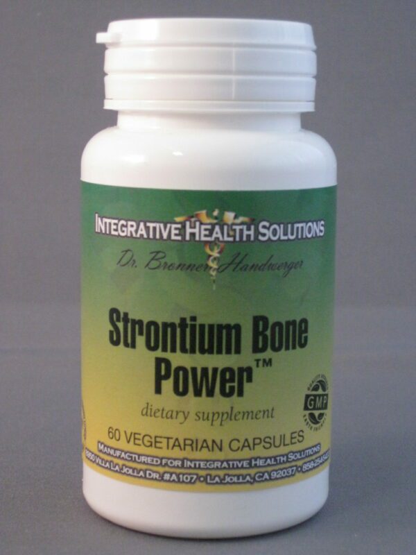 Strontium Bone Power 60 Vegetarian Capsules - Integrative Health ...